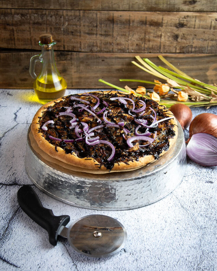 Fugazzeta recipe; Argentinian-style pizza - All For Pizza