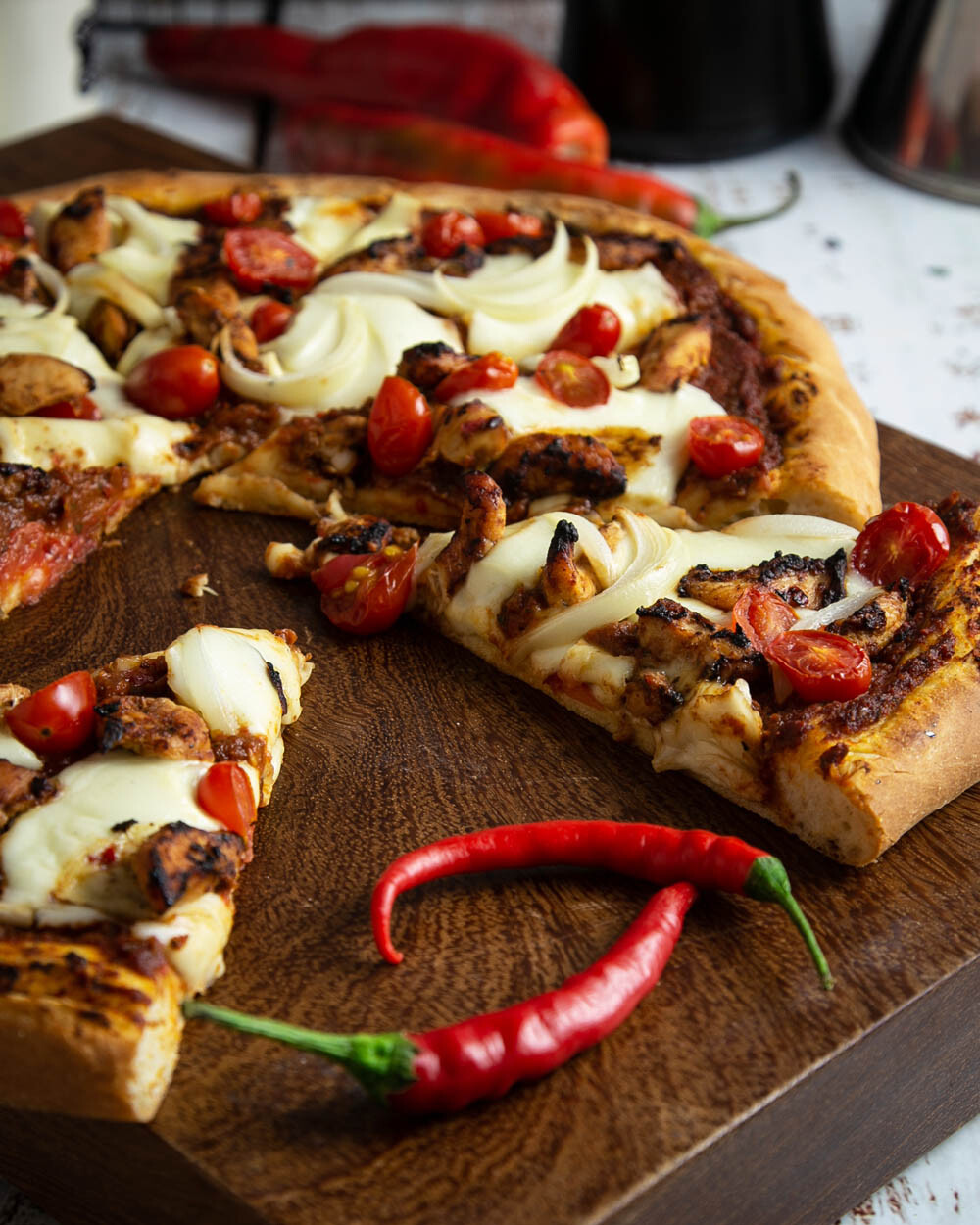 Peri Peri Chicken Pizza Recipe - All For Pizza