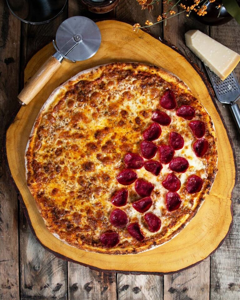 Fugazzeta recipe; Argentinian-style pizza - All For Pizza
