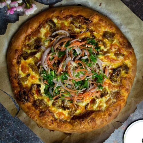 Satay pizza recipe; Thai-style - All For Pizza